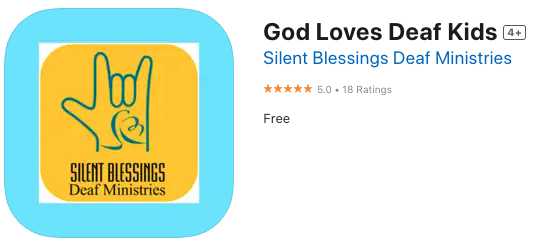 The App Logo is Different! - Deaf Kids Connect